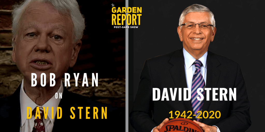 Bob Ryan Remembers David Stern through Larry Bird - CLNS Media