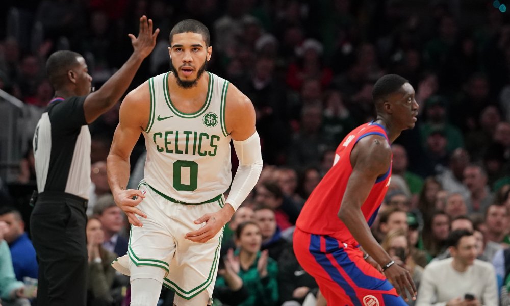 Jayson Tatum, Jaylen Brown Shine, Celtics Thrill TD Garden - CLNS Media