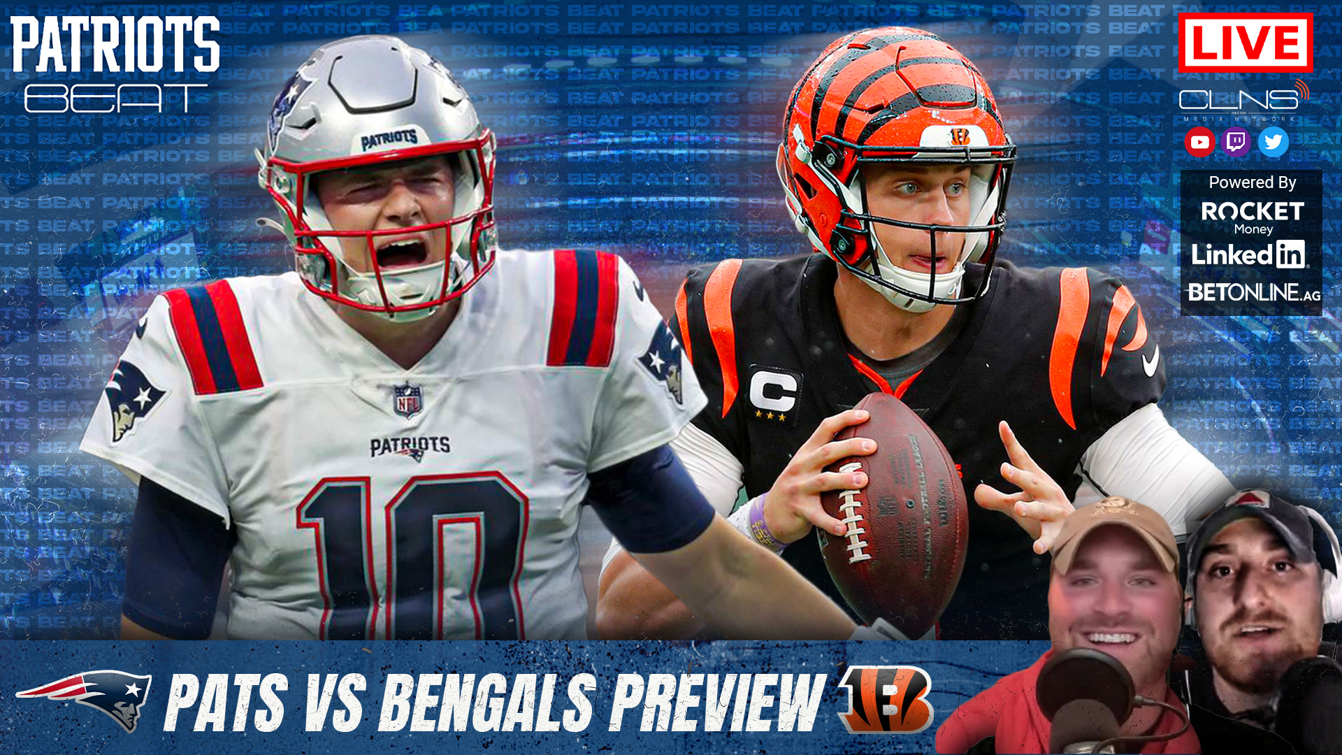 Previewing the Patriots vs Bengals Christmas Eve Clash - CLNS Media