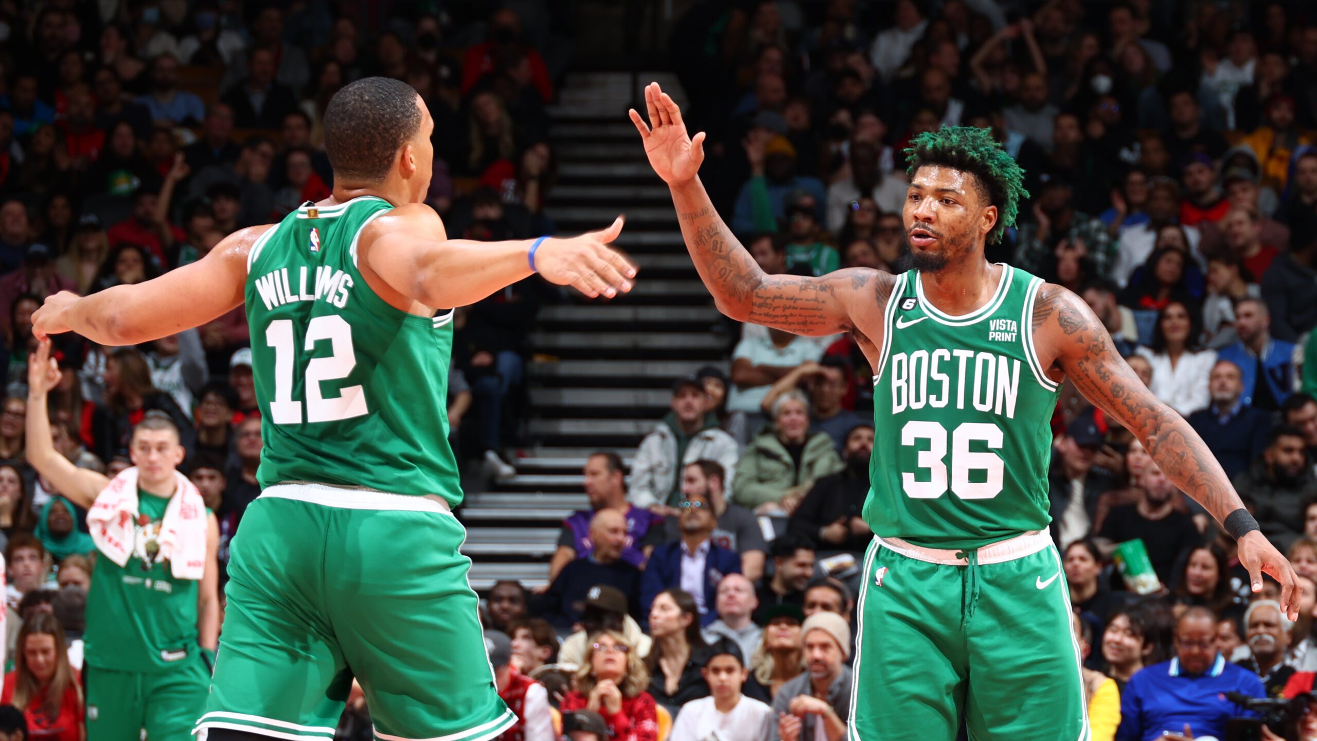 Tatum, Irving Duel as Celtics Bench Steps Up - CLNS Media