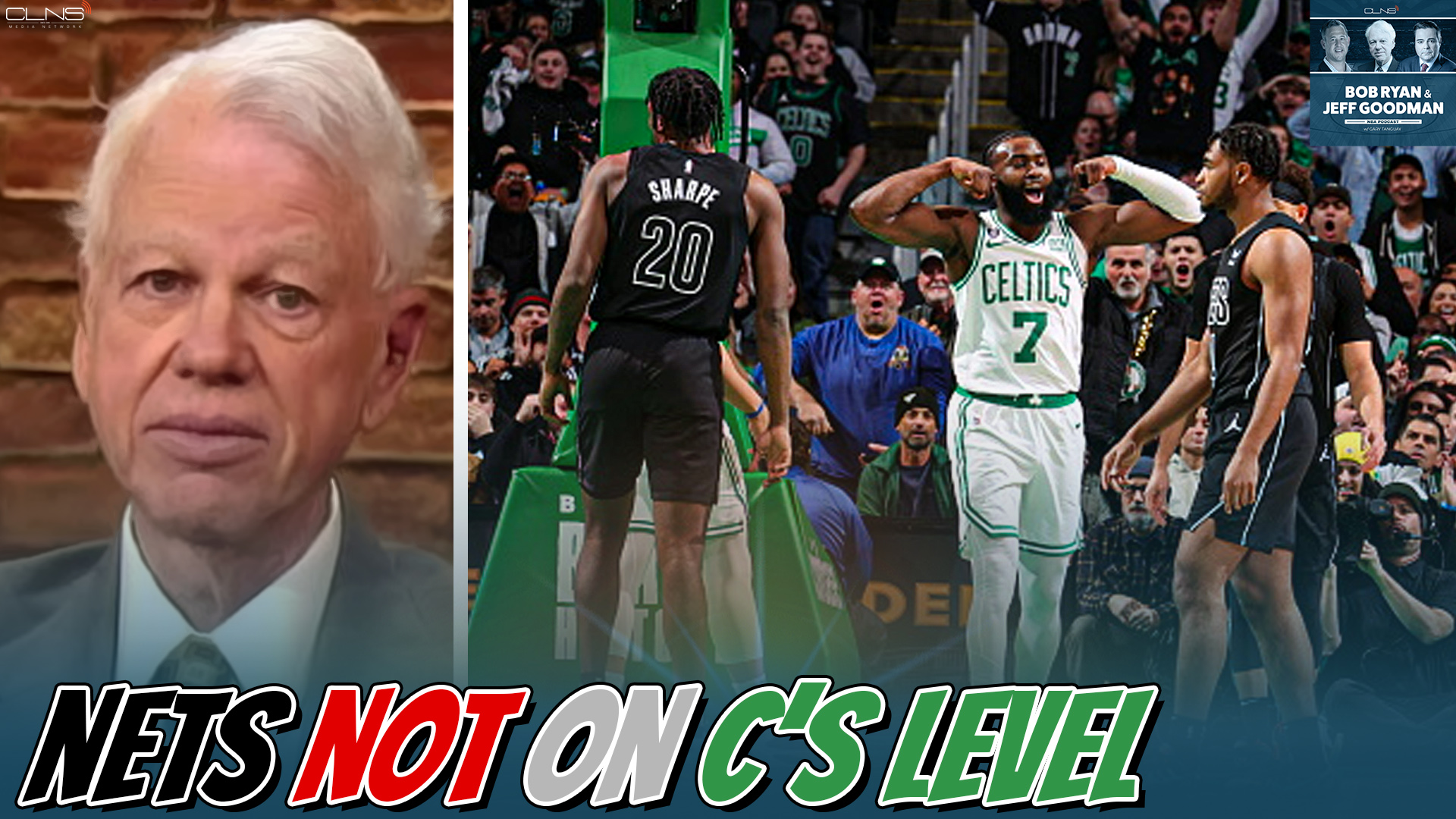 Celtics Embarrass Kyrie Irving & Nets + Tom Brady Retires - CLNS Media
