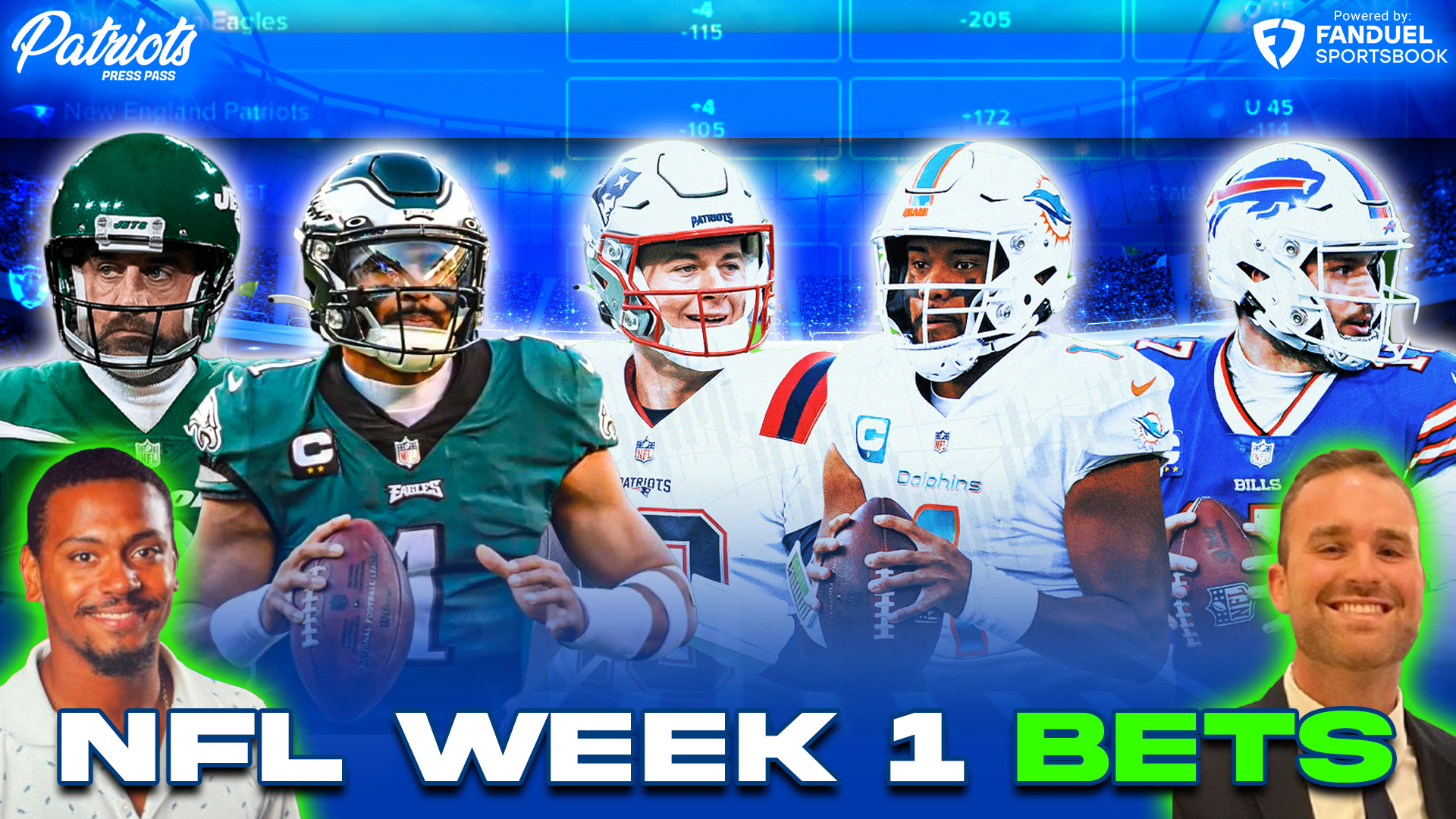 NFL Week 1 Betting Preview | Powered by FanDuel Sportsbook - CLNS Media