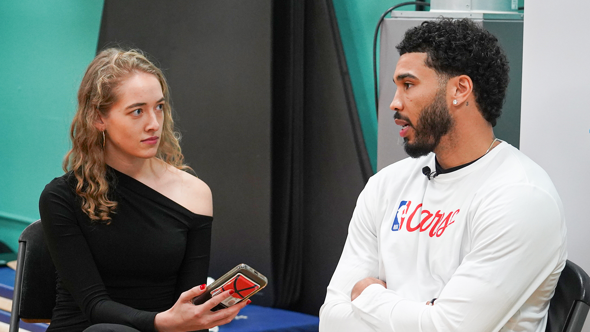 Jayson Tatum EXCLUSIVE Interview w/ CLNS Media's Noa Dalzell - CLNS Media